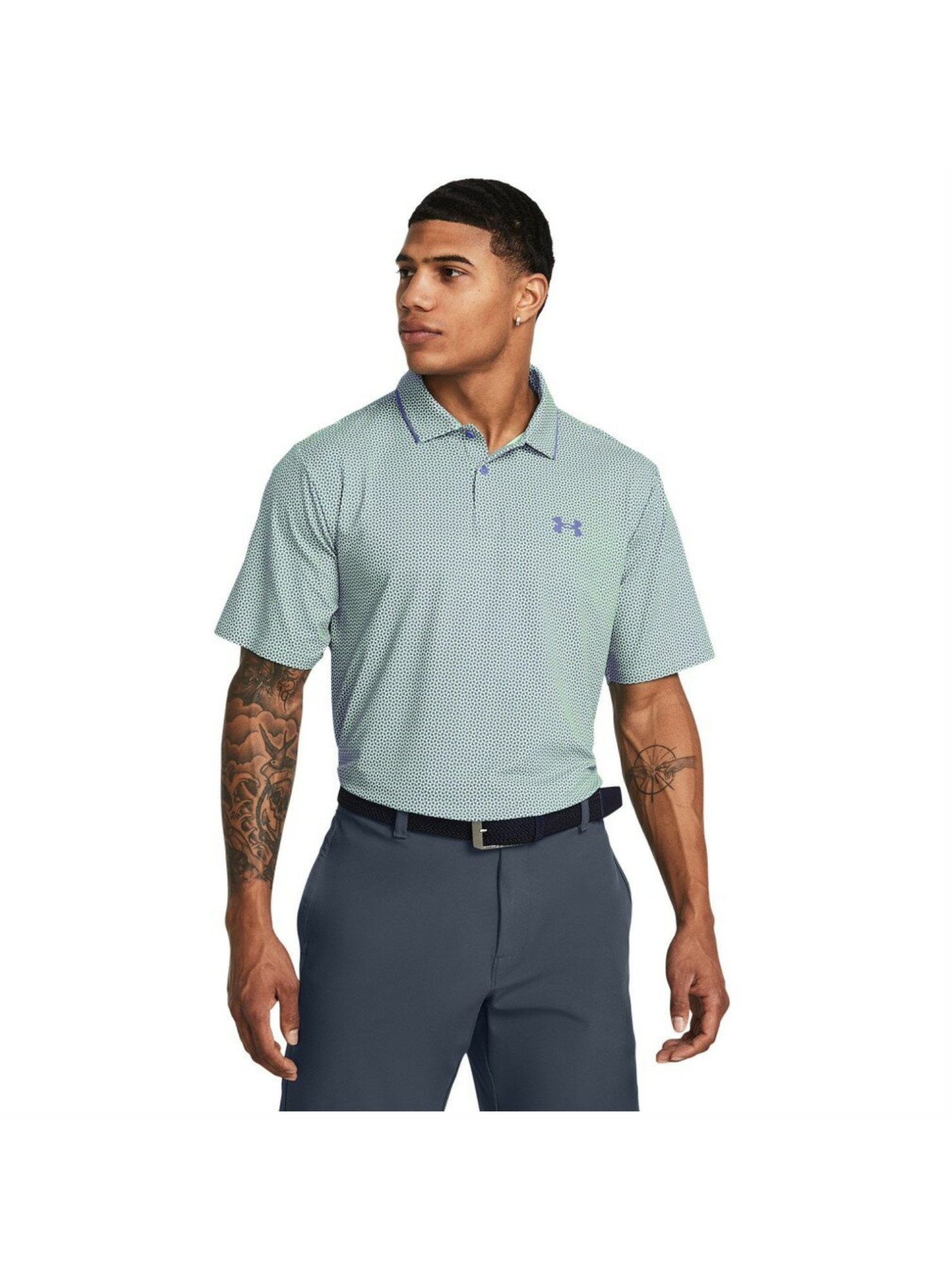 Under Armour - Polo Iso-Chill Verge Polo/Crosscut-Matrix Green / Starlight